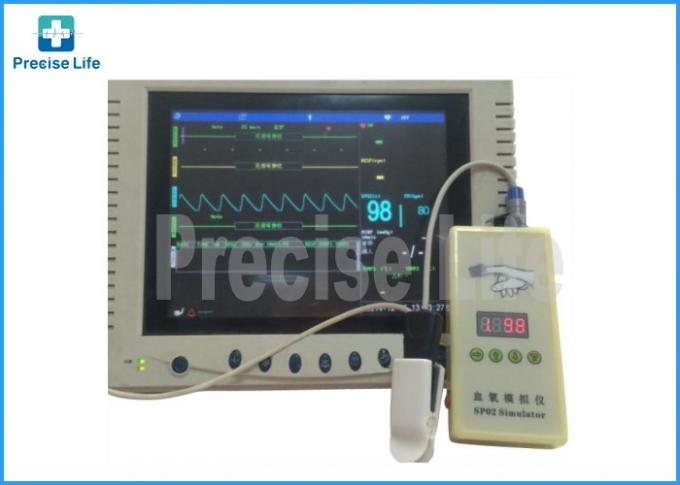 Hospital portable signal SpO2 simulator build-in battery Pulse rate