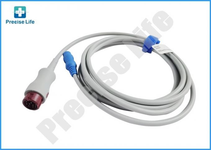 12 Pin Connector IBP Patient Monitor Parts For Memscap SP844 Transducer